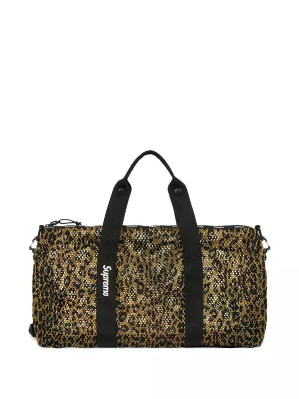 Supreme Mesh Duffle Bag - Brown