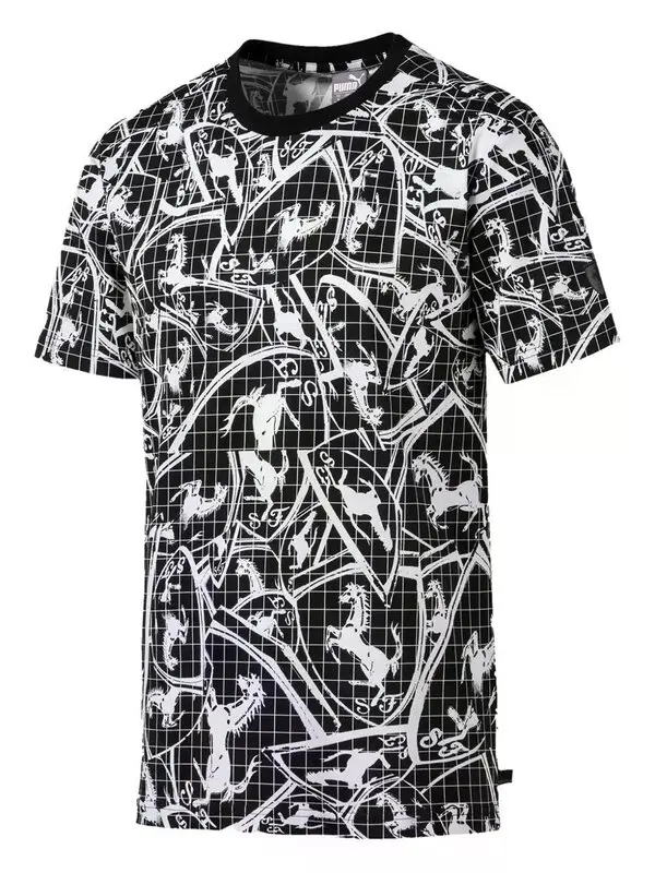 PUMA X Ferrari Aop /white T-shirt