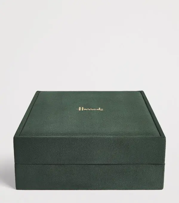 Harrods Diamond Tennis Necklace - White