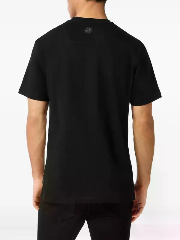 Philipp Plein Beaded T-shirt - Black