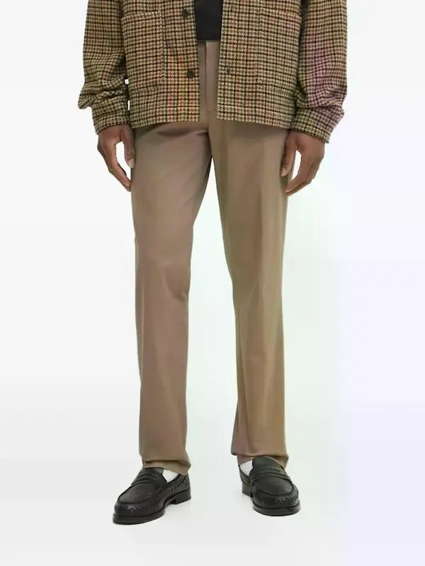LES DEUX Straight Leg Trousers - Neutrals