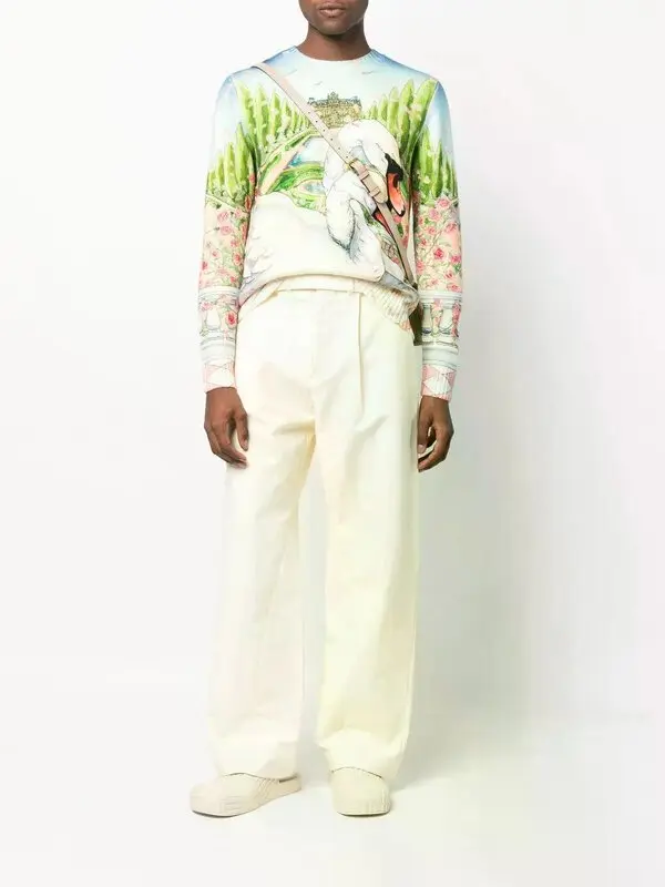 Casablanca L'amour En Fleur Jumper