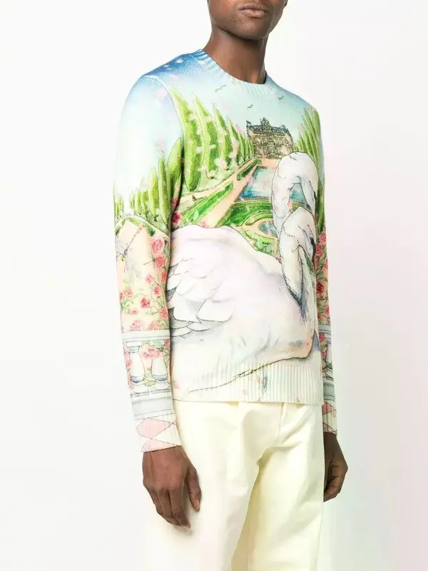 Casablanca L'amour En Fleur Jumper