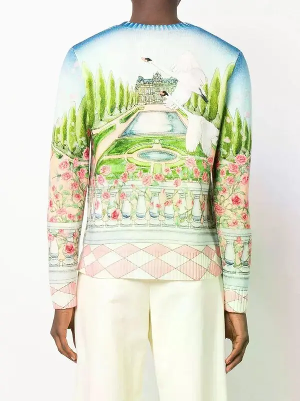 Casablanca L'amour En Fleur Jumper