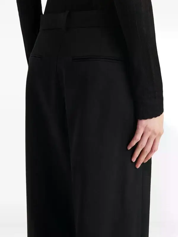 Khaite Belt-loops Pleated Trousers