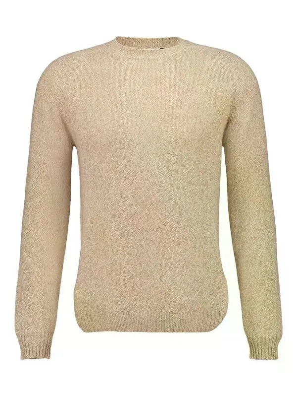 Boglioli Crew Neck Wool-cashmere Blend Sweater