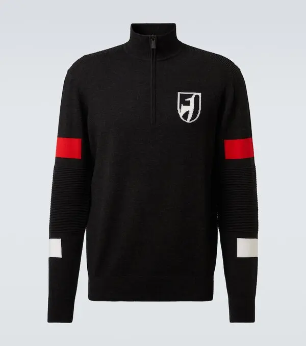 Toni Sailer Hubert Wool Half-zip Sweater