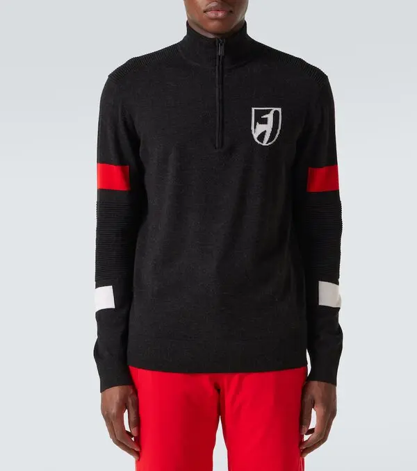 Toni Sailer Hubert Wool Half-zip Sweater