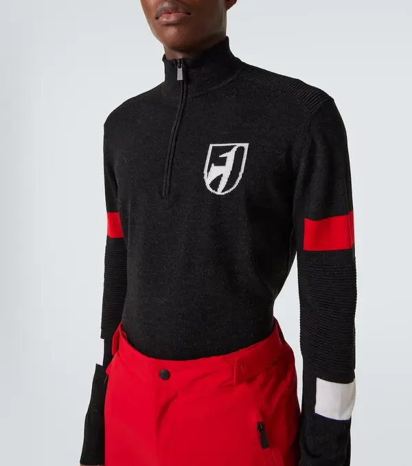 Toni Sailer Hubert Wool Half-zip Sweater
