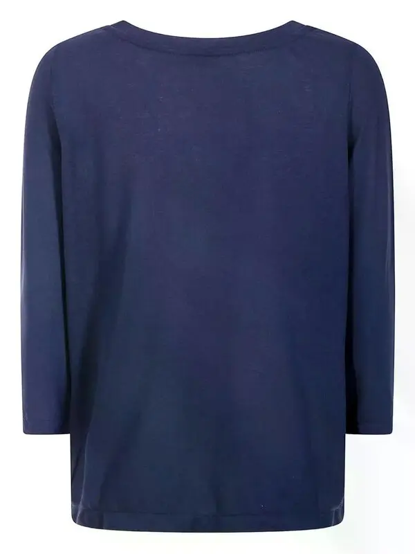 ZANONE Boat Neck Top - Blue