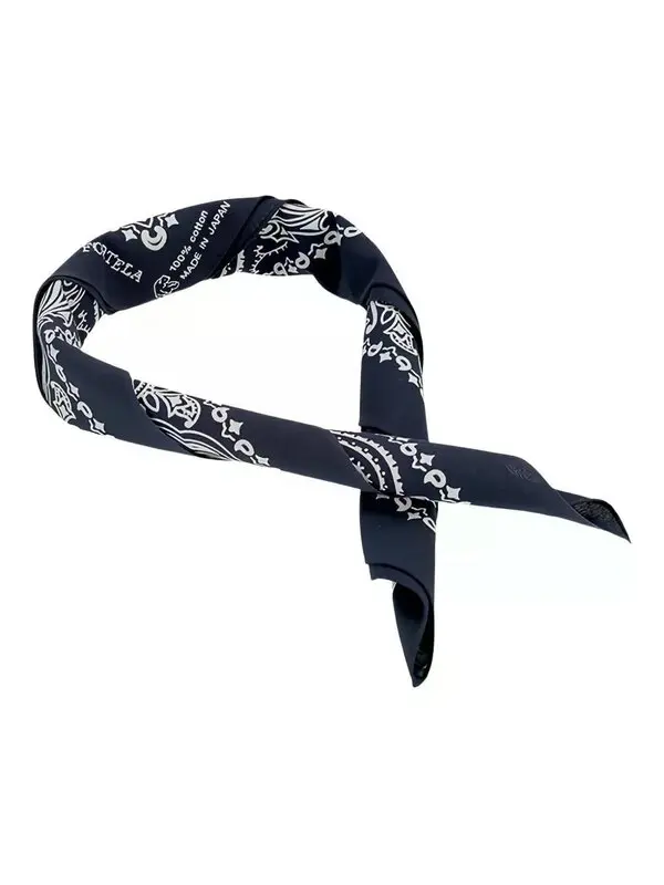 FORTELA Paisley Bandana - Blue