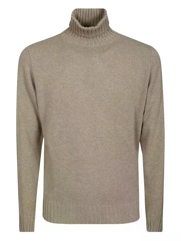 FILIPPO DE LAURENTIIS Ribbed Turtleneck Sweater - Neutrals