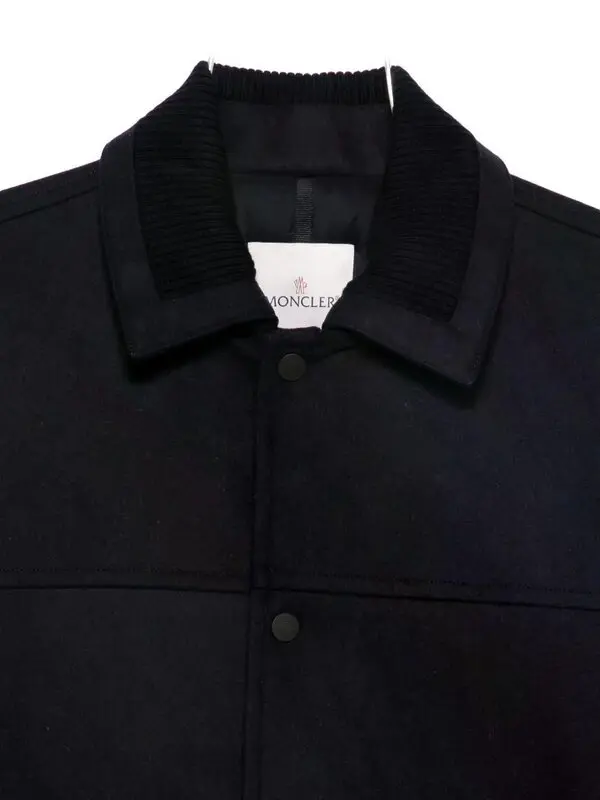 Moncler Emilion Ribbed Collar Jacket