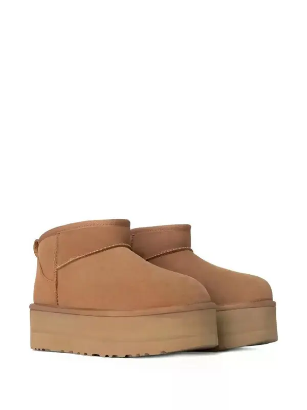 UGG Classic Ultra Mini Platform Boots - Brown