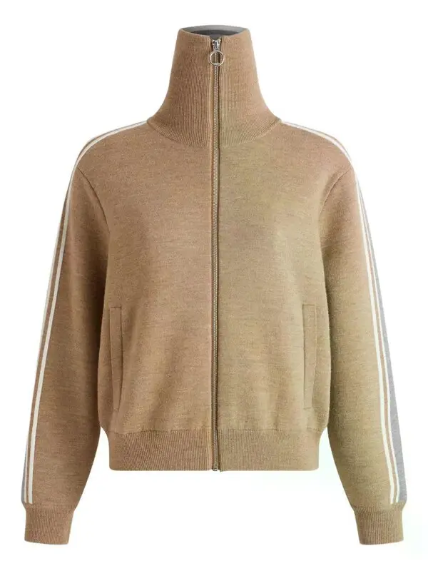 Fusalp Stripe Detail Zip-up Cardigan