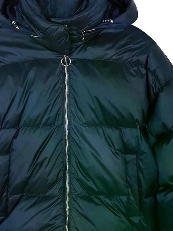 Paul & Shark Hooded Puffer Jacket - Blue