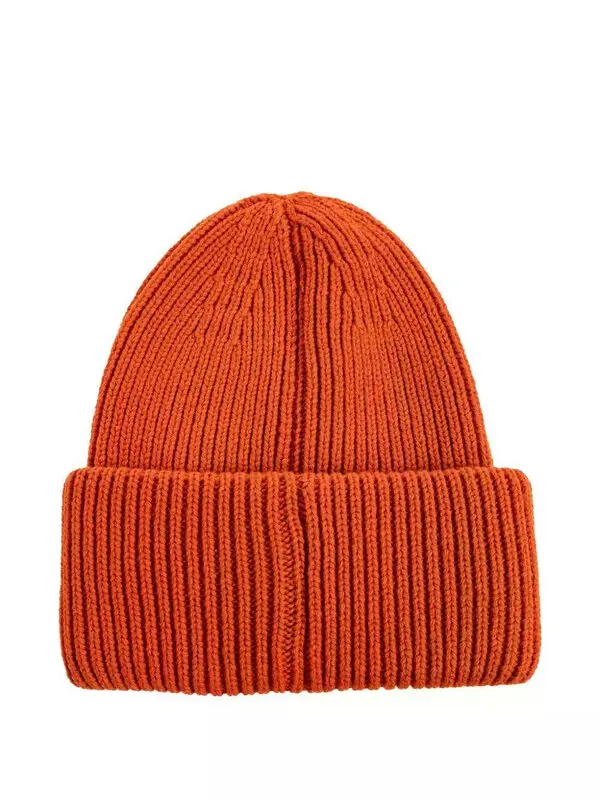 Moncler Ribbed Logo-patch Beanie