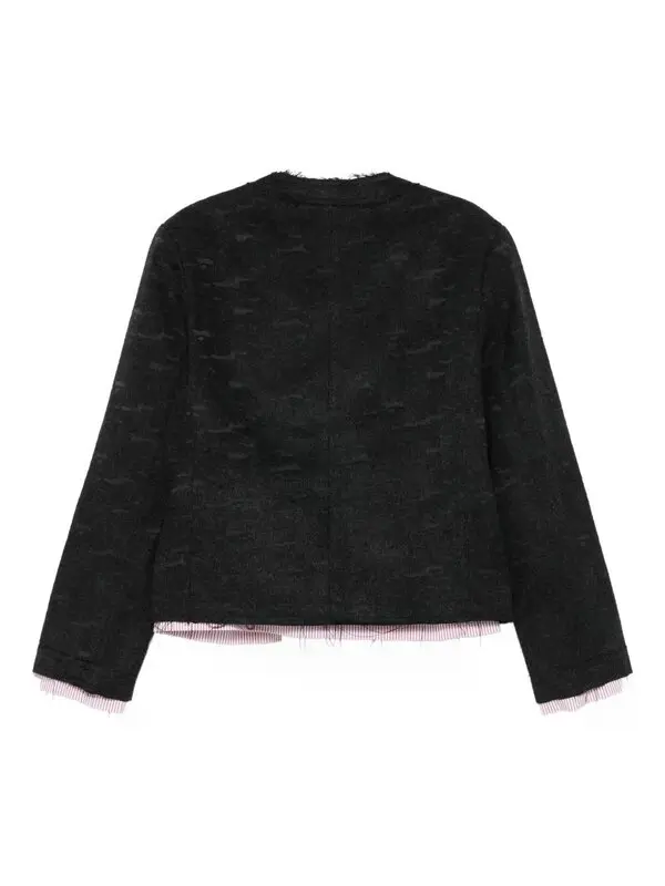 CHARLES JEFFREY Button-up Fitted Jacket