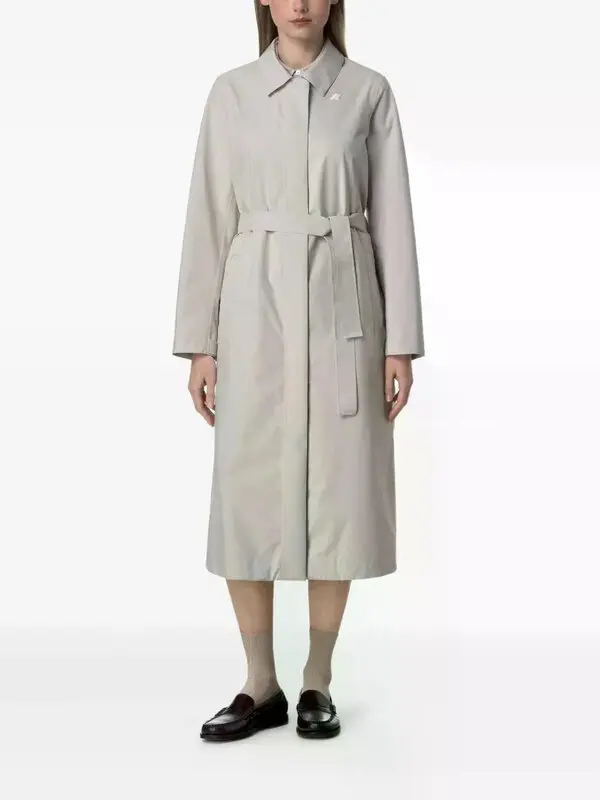 K-WAY Barbra Belted Trench Coat