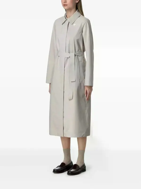 K-WAY Barbra Belted Trench Coat