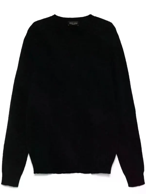 ROBERTO COLLINA Long-sleeve Crew Neck Sweater