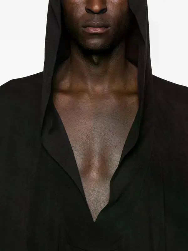 Rick Owens V-neck Slouchy Sweatshirt