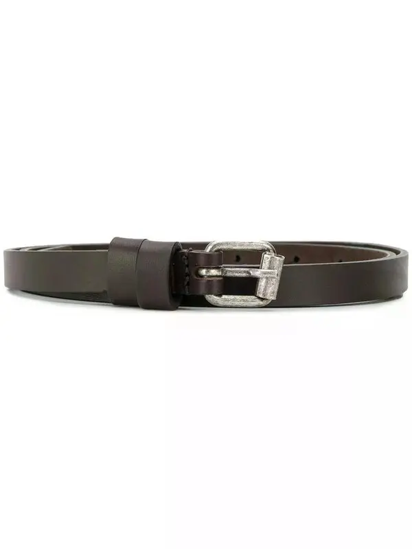 Aspesi Leather Buckled Belt