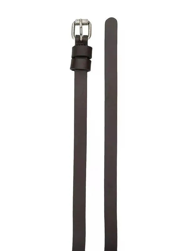 Aspesi Leather Buckled Belt