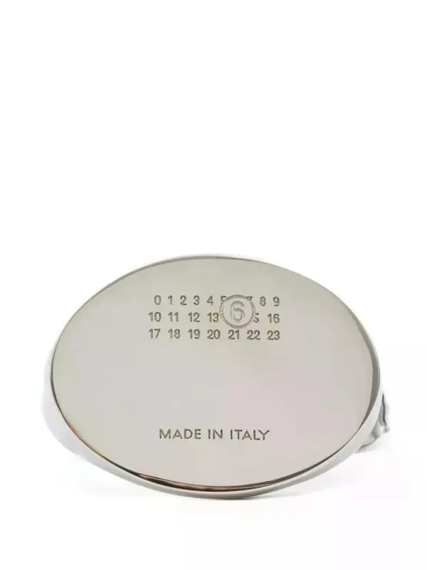 MAISON MARGIELA Replica Oval Earring - Silver