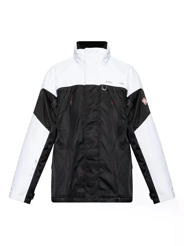 Casablanca Ripstop Panelled Zip-up Ski Jacket