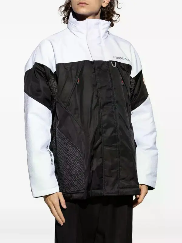 Casablanca Ripstop Panelled Zip-up Ski Jacket