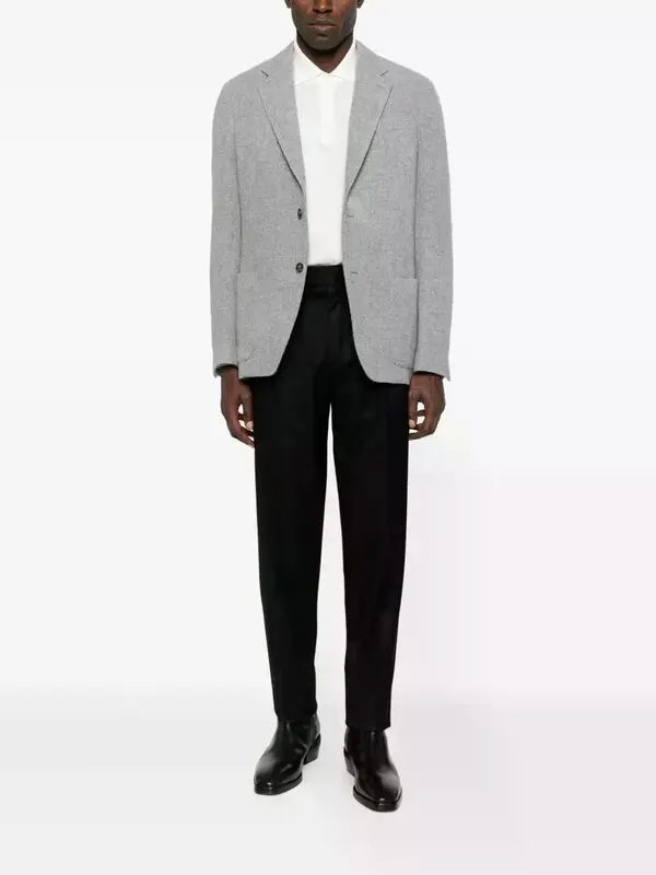Zegna Pleated Front Tailored Trousers
