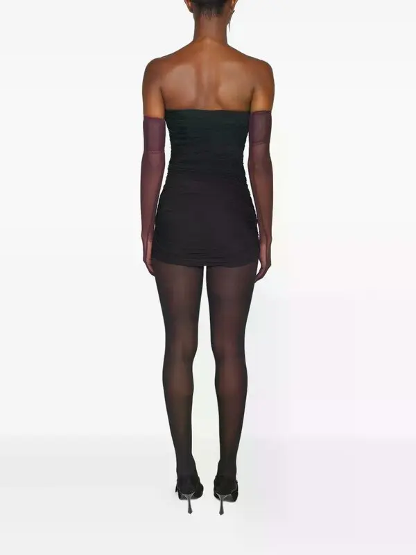 MUGLER Draped Mini Dress
