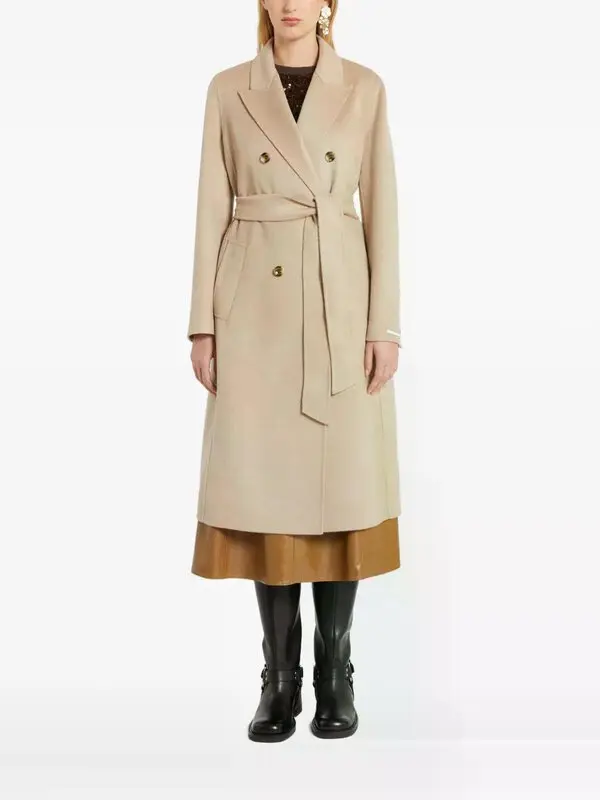 Marella Double-breasted Belted Coat