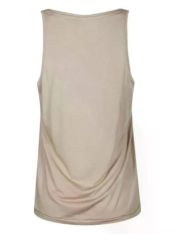 Majestic Filatures Lyocell Scoop Neck Sleeveless Top
