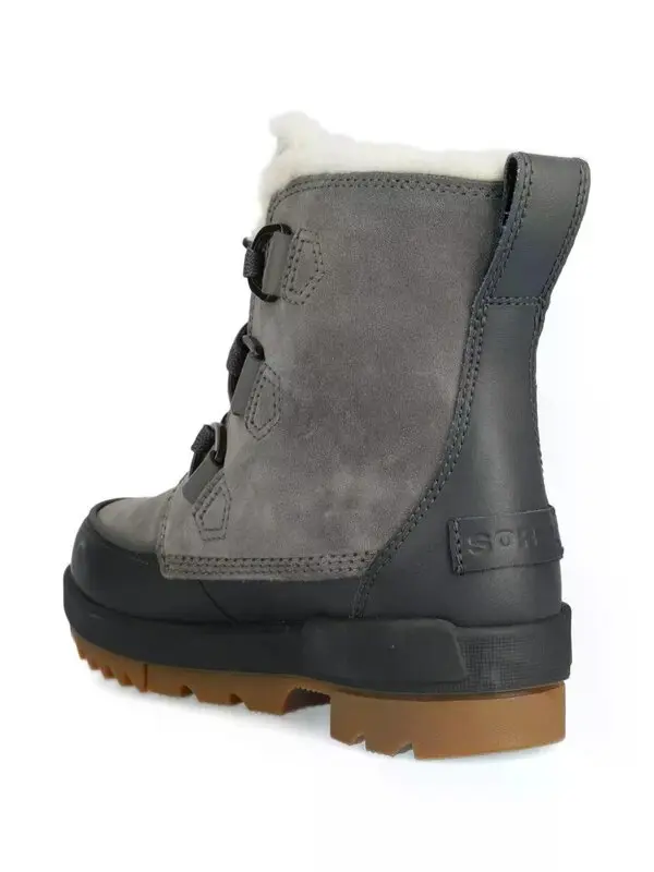 Sorel Lace-up Fur Boots