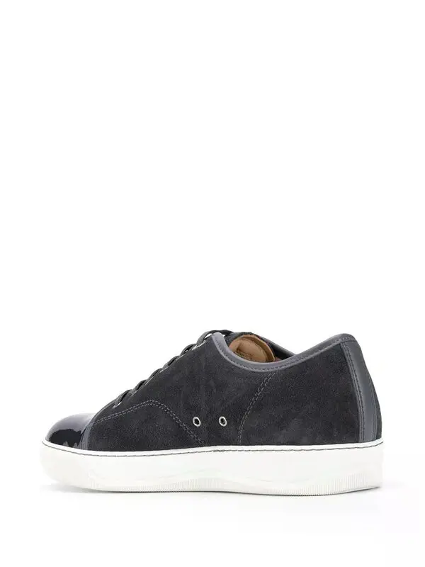LANVIN Patent Toe Sneakers - Grey