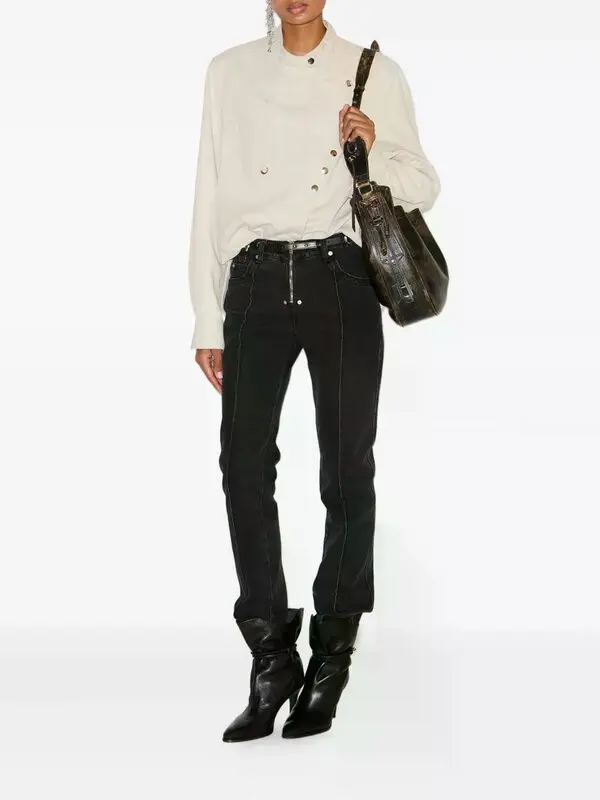 Isabel Marant Étoile Asymmetrical Button-detail Shirt