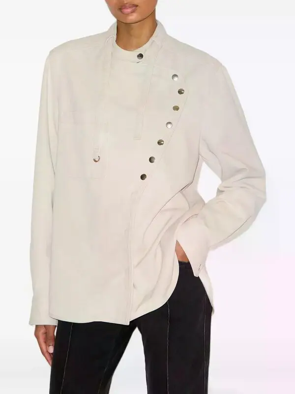 Isabel Marant Étoile Asymmetrical Button-detail Shirt