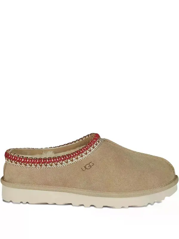 UGG Tasman Braided Slipper - Sand/dark Cherry