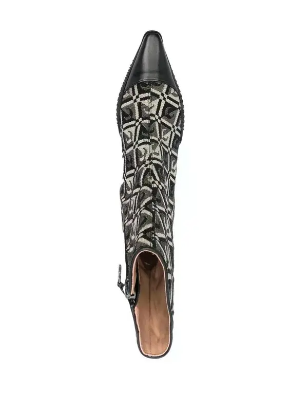 MARINE SERRE Moon Diamant Ankle Boots