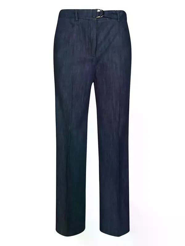 Incotex Belted Straight Leg Trousers
