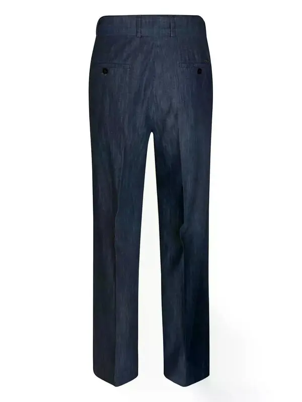 Incotex Belted Straight Leg Trousers