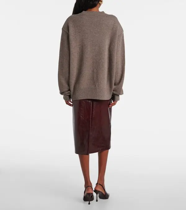 THE FRANKIE SHOP Rafaela Wool And Cashmere Sweater