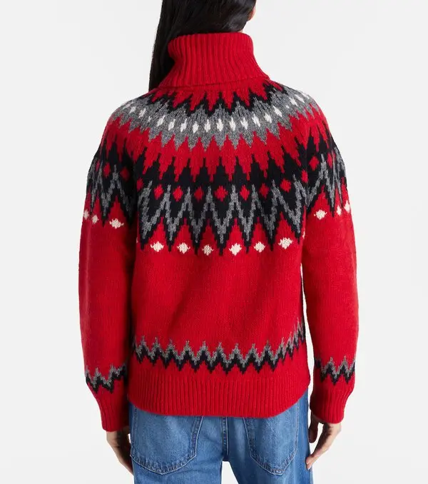 Polo Ralph Lauren Wool Intarsia Turtleneck Sweater