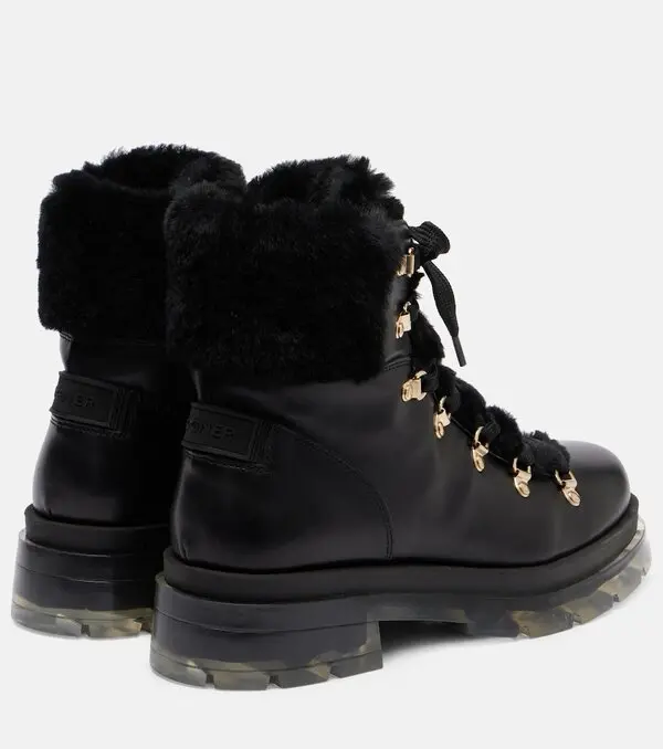 Bogner Swansea Shearling-lined Leather Ankle Boots