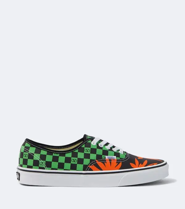 Valentino Garavani X Vans Vlogo Printed Sneakers