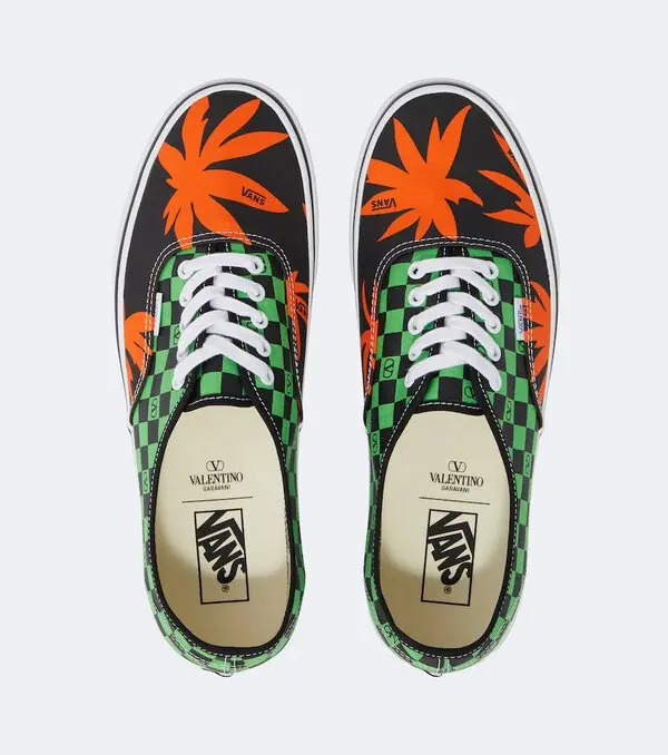 Valentino Garavani X Vans Vlogo Printed Sneakers