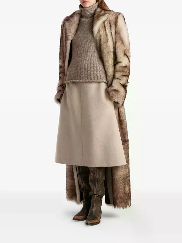 Khaite A-line Skirt - Neutrals