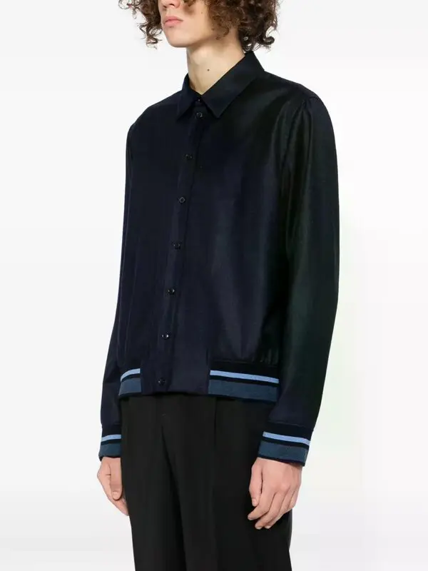 Paul Smith Striped Shirt Jacket